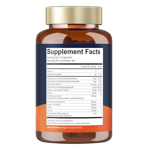 high potency alpha lipoic acid formula