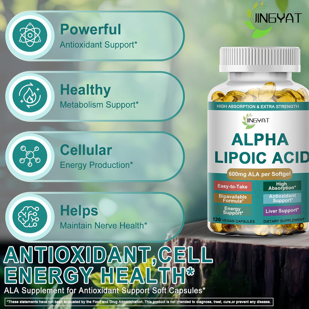 high potency alpha lipoic acid softgels