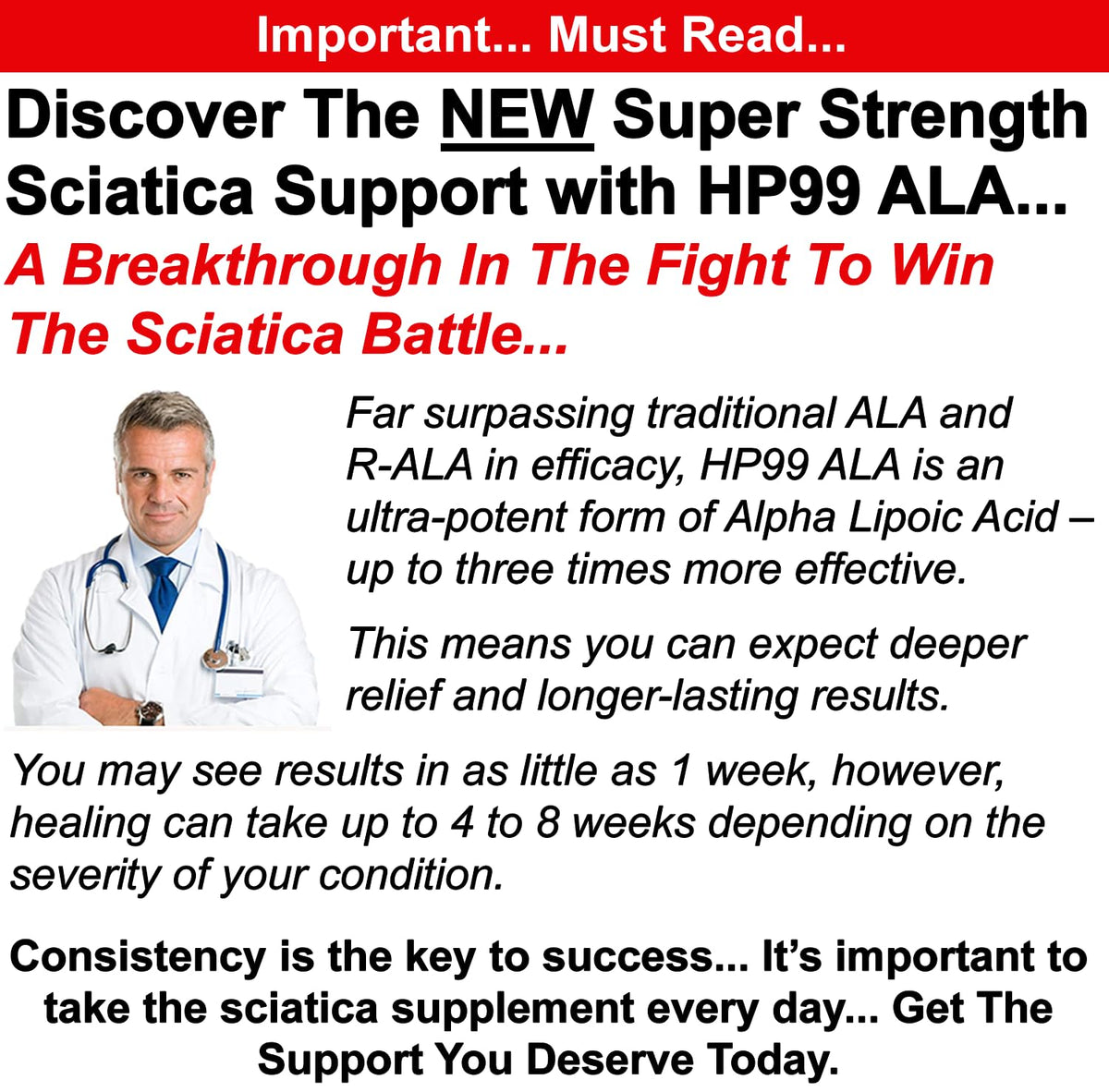 high potency Alpha Lipoic Acid supplement