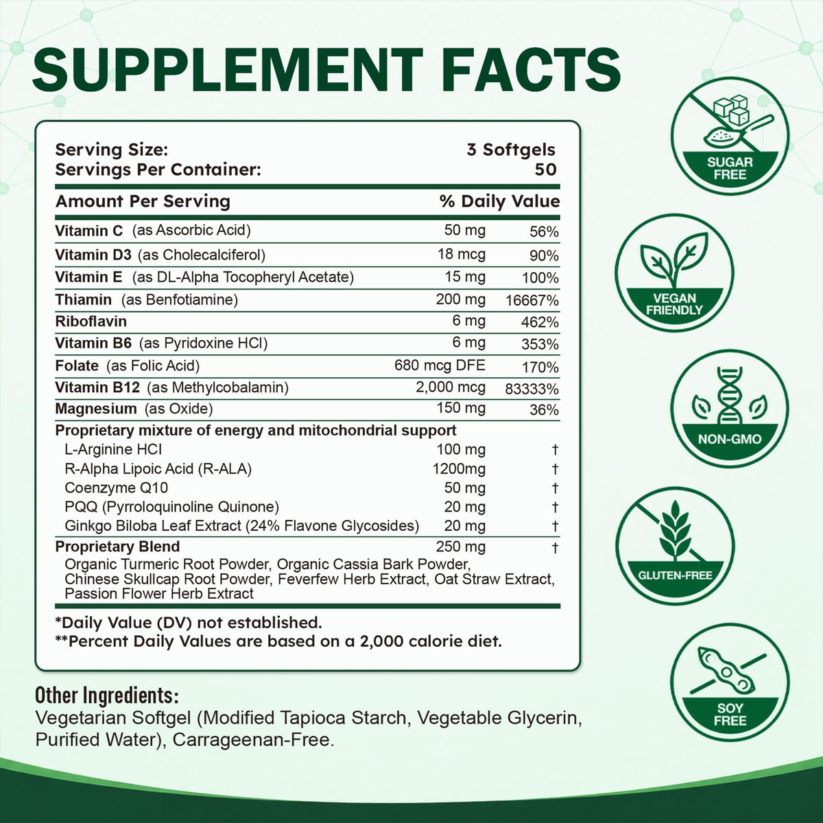 High potency alpha lipoic acid supplement