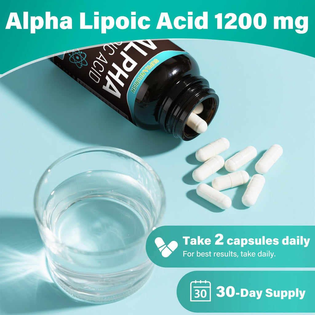 high potency alpha lipoic acid supplement