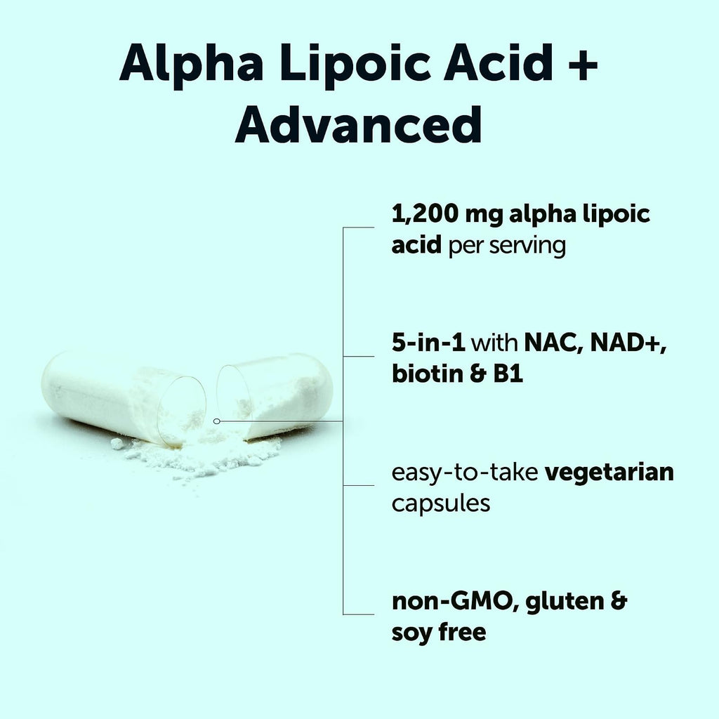 High potency Alpha Lipoic Acid supplement