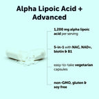 High potency Alpha Lipoic Acid supplement