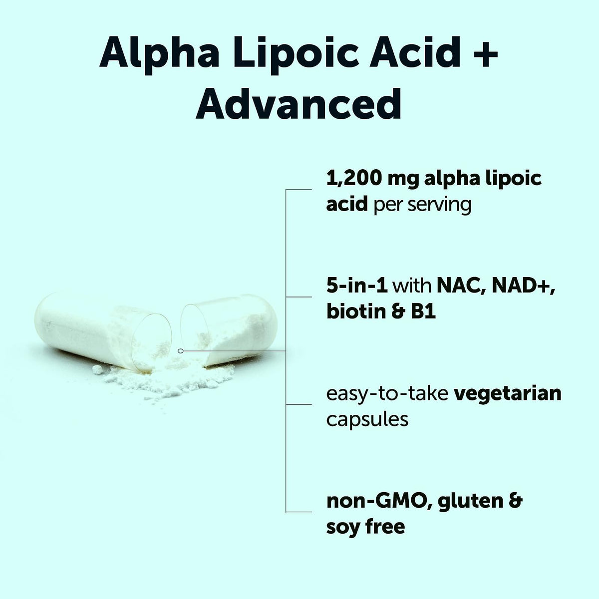 High potency Alpha Lipoic Acid supplement