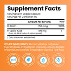 High potency alpha lipoic acid supplement