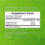 high potency alpha lipoic acid supplement
