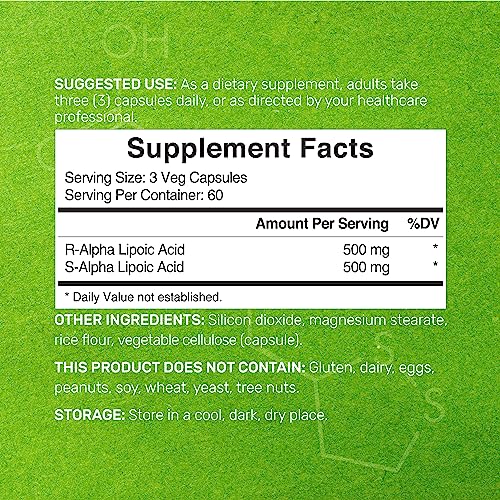 high potency alpha lipoic acid supplement