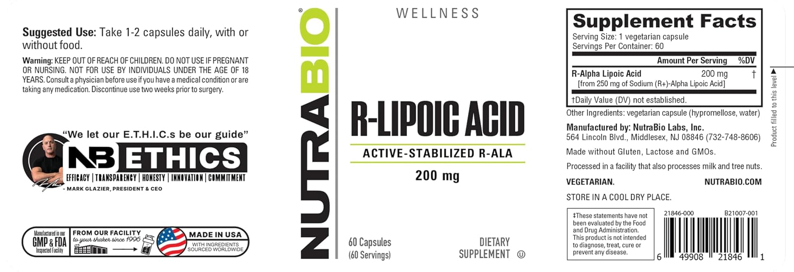 high potency alpha lipoic acid