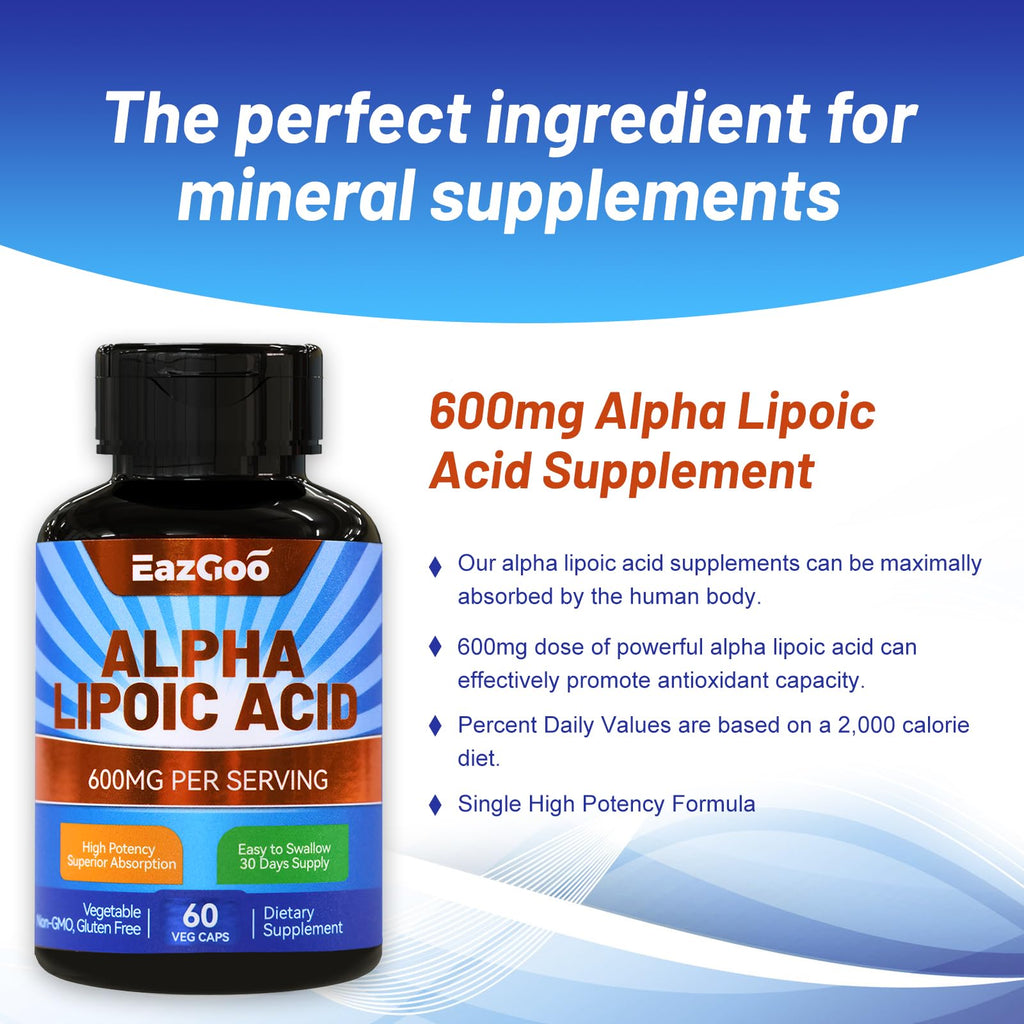 high potency alpha lipoic acid