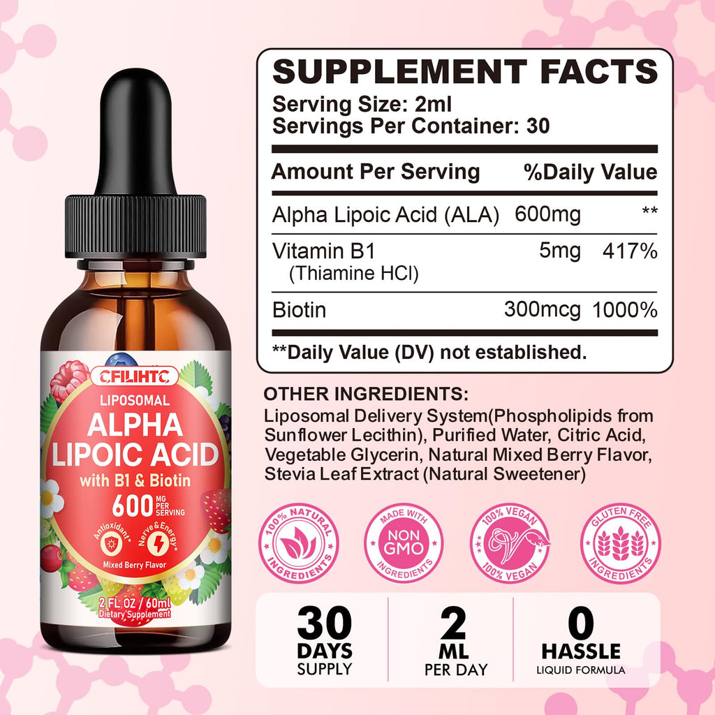 high potency alpha lipoic acid