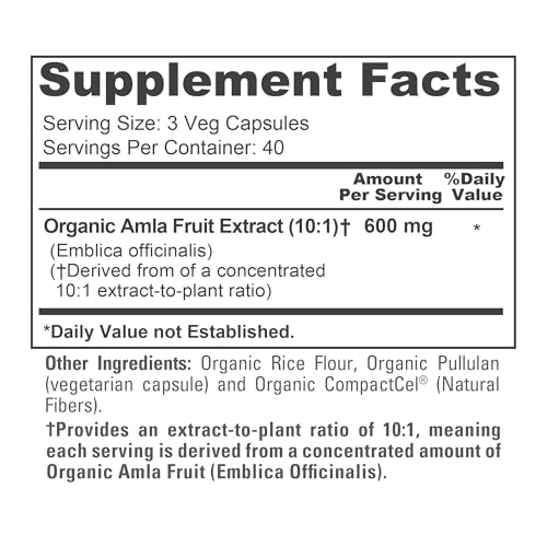 high potency Amla 600 mg capsules