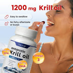 High potency Antarctic krill oil