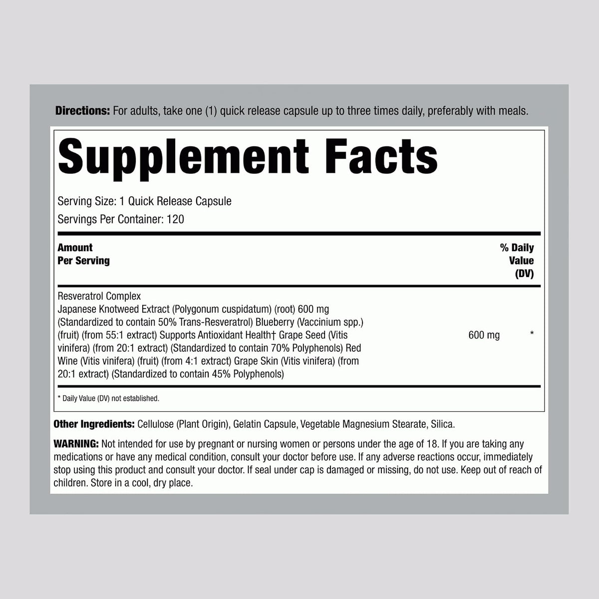 high potency antioxidant supplement
