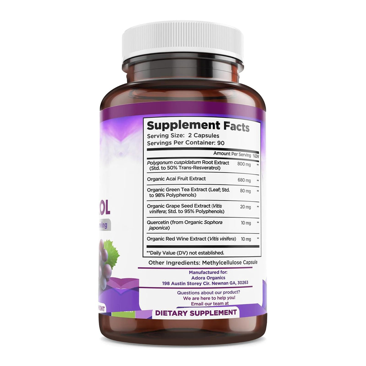 High potency antioxidant supplement