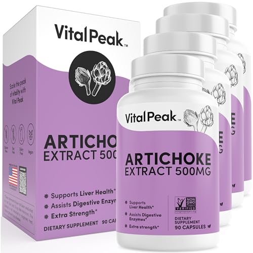 high-potency artichoke extract capsules