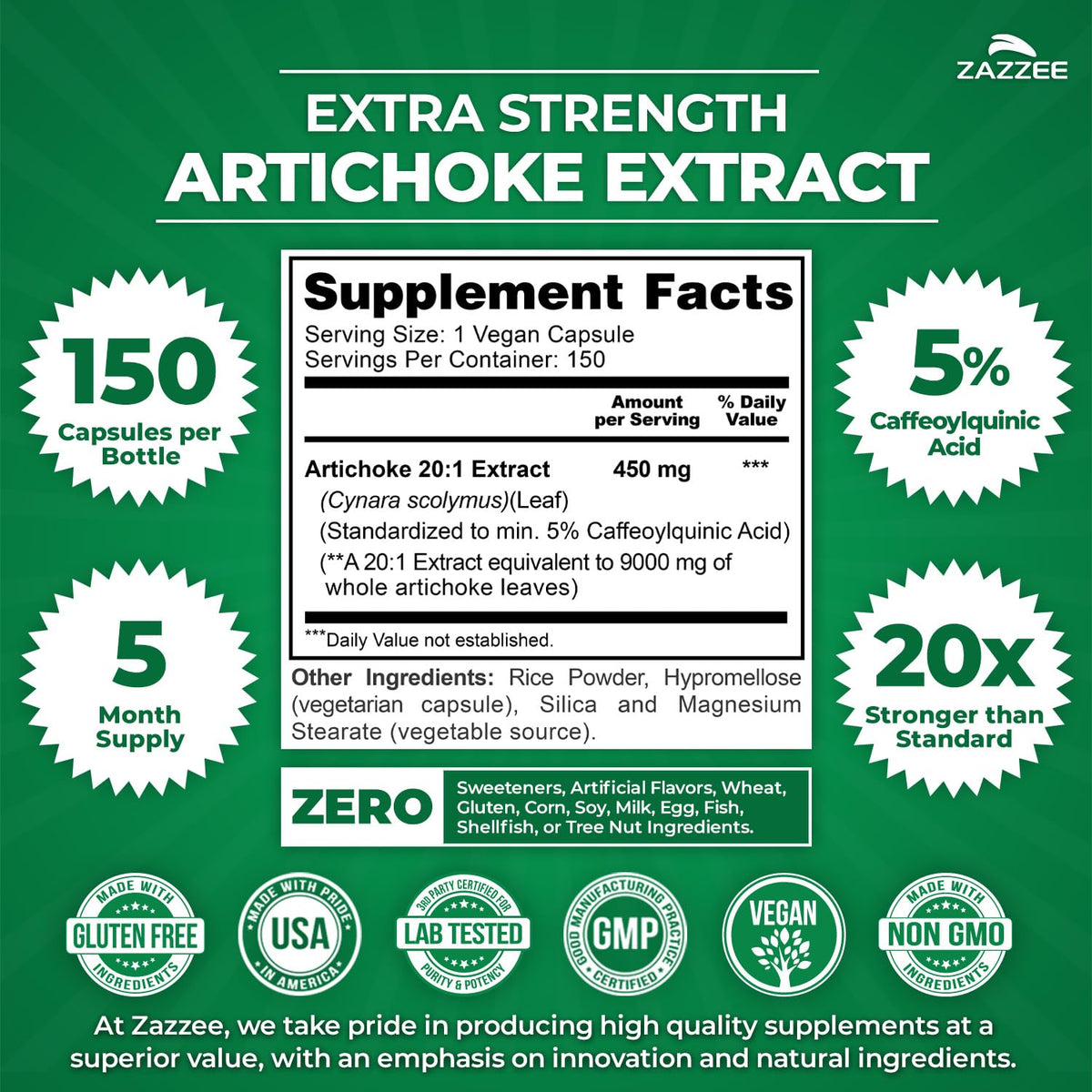 high potency artichoke supplement