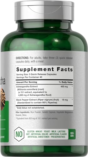 High potency ashwagandha 1500 mg benefits