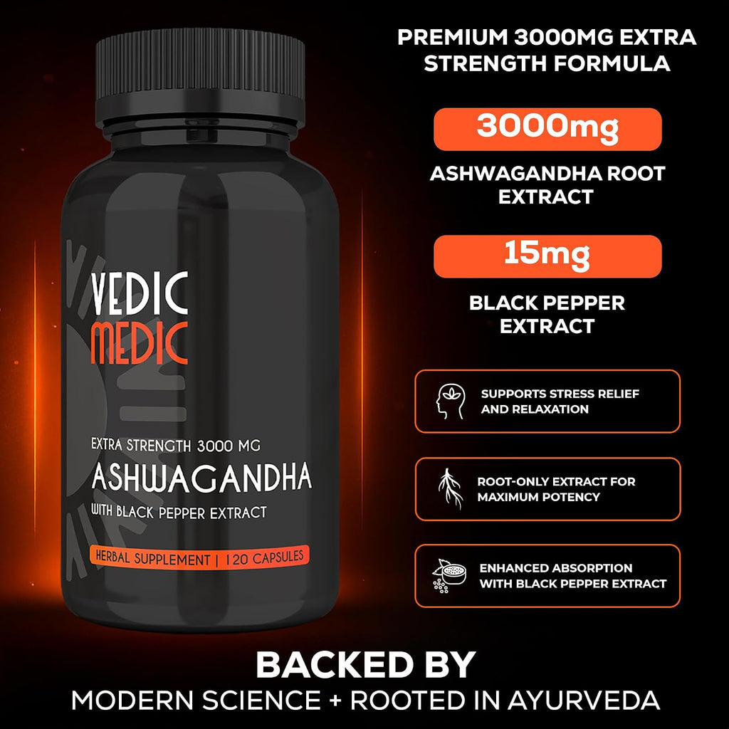 high potency ashwagandha 3000 mg benefits