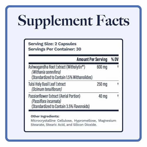 High potency ashwagandha 500 mg capsules