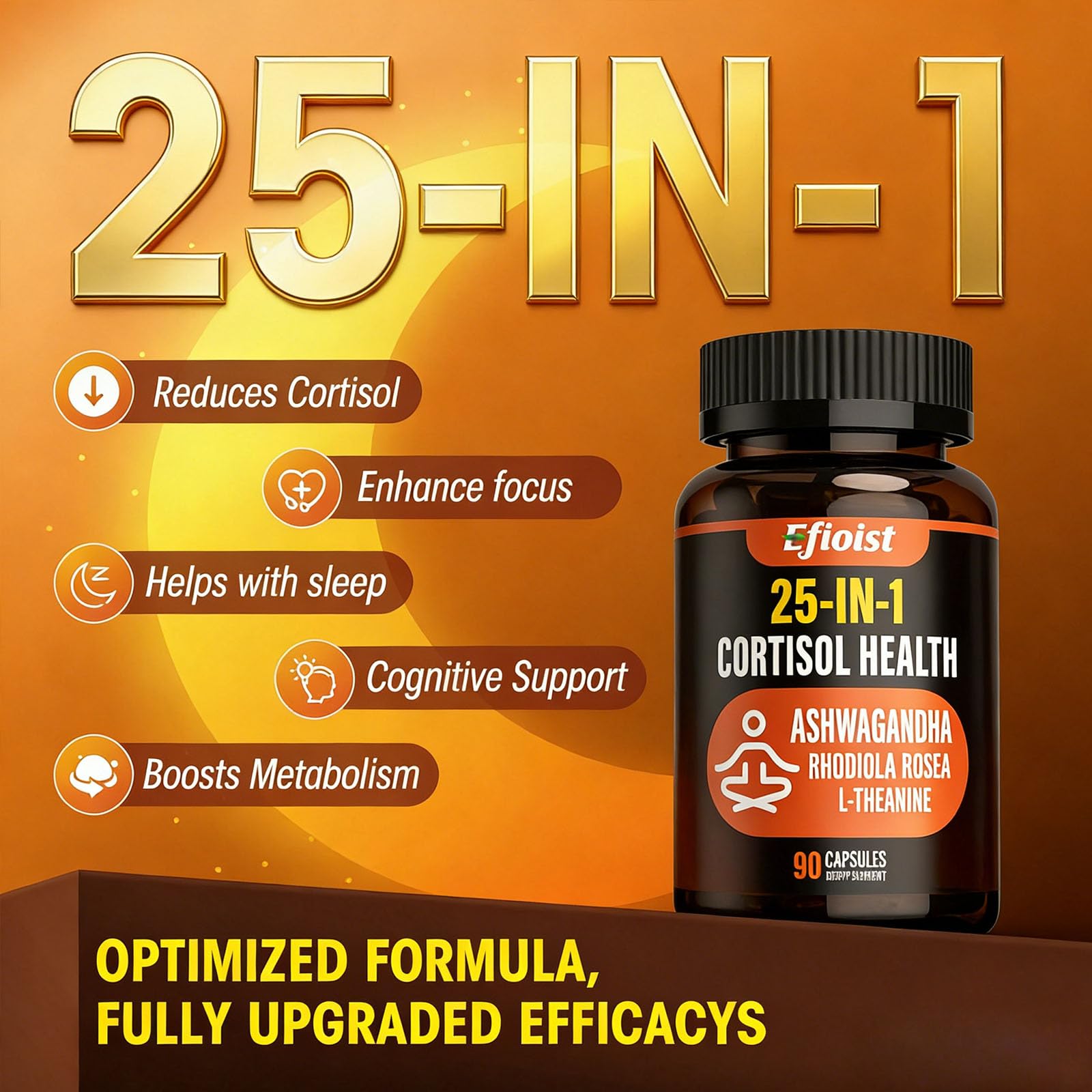 High potency ashwagandha capsules for relaxation