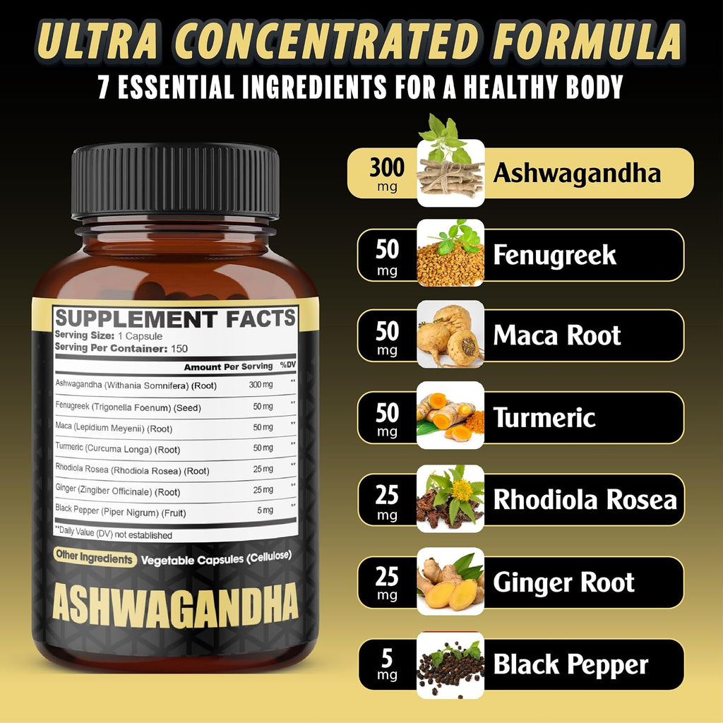 high potency ashwagandha capsules