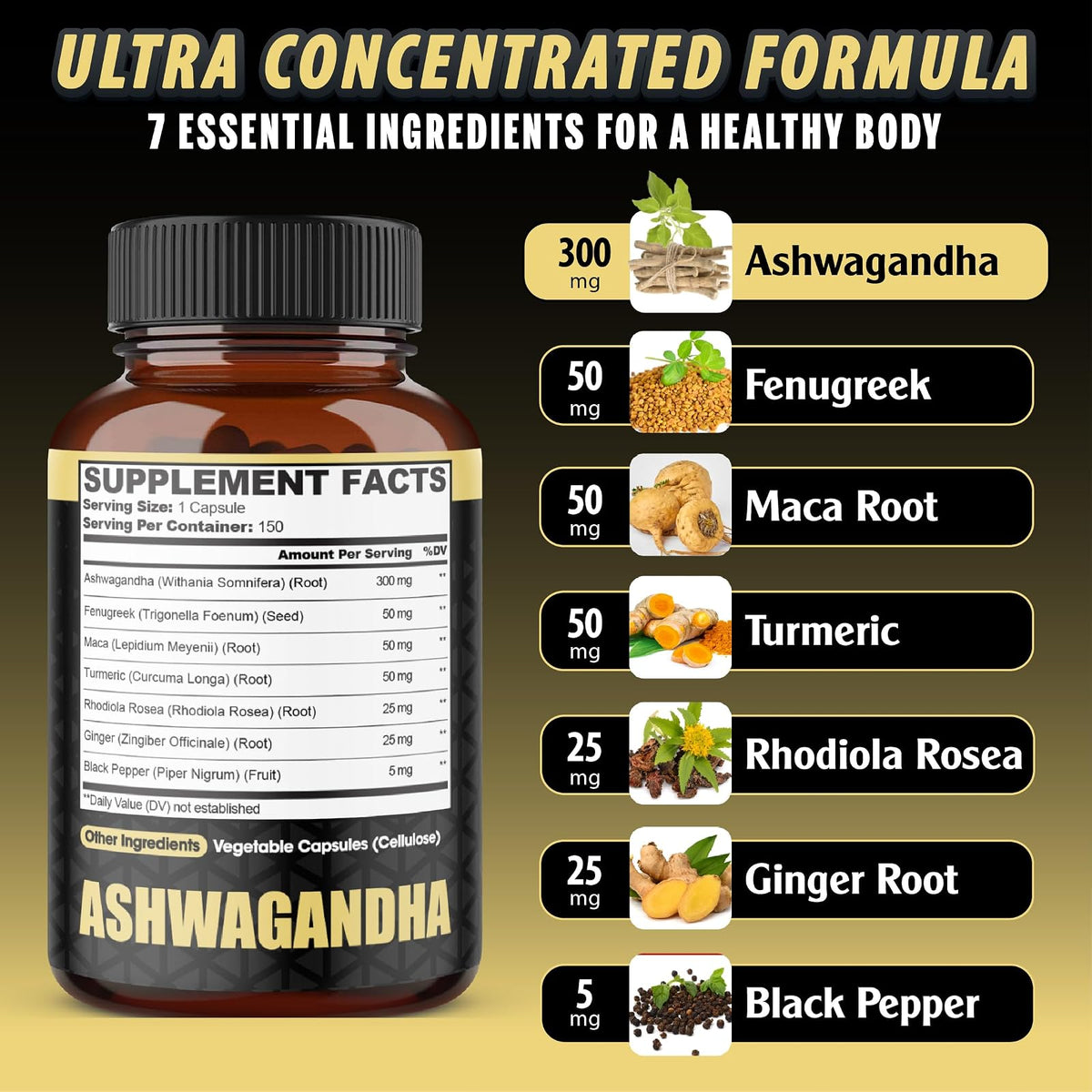 high potency ashwagandha capsules