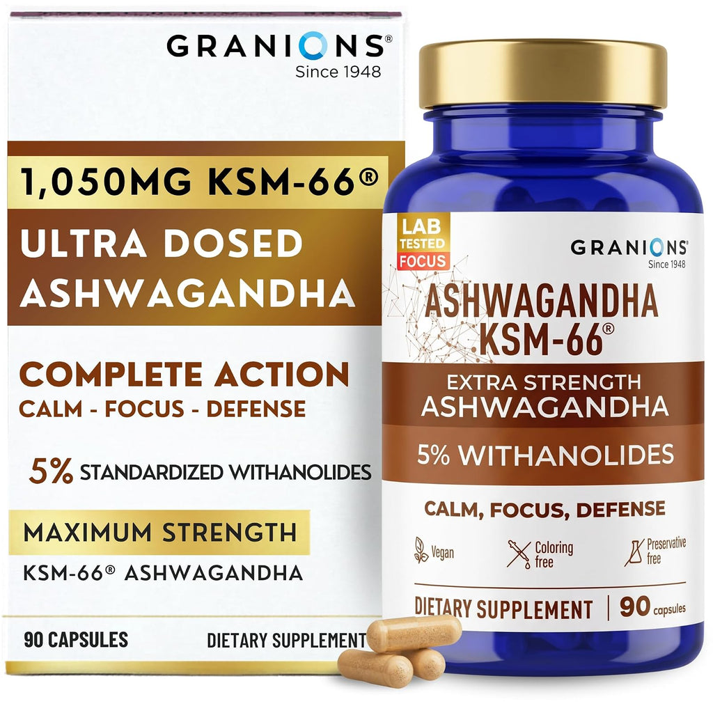 high potency ashwagandha capsules