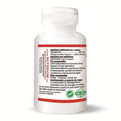 High potency ashwagandha capsules