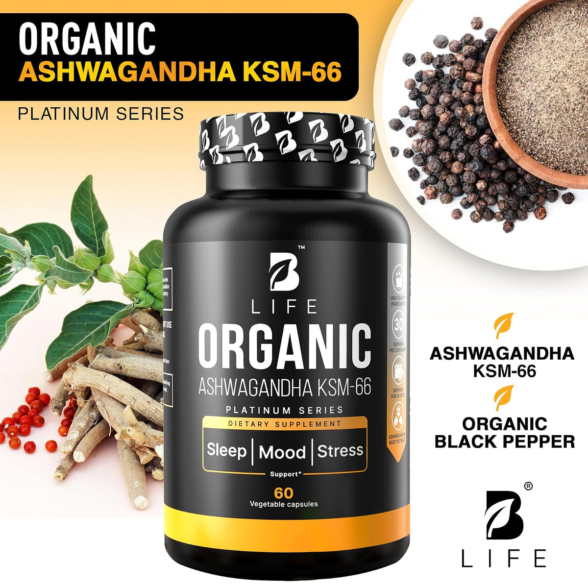 high potency ashwagandha for better sleep