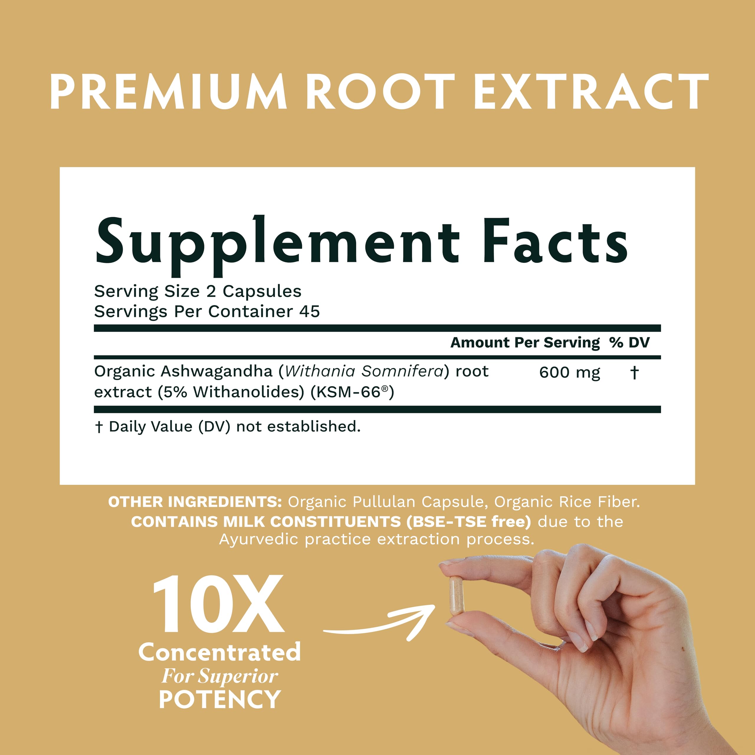 high potency ashwagandha for wellness