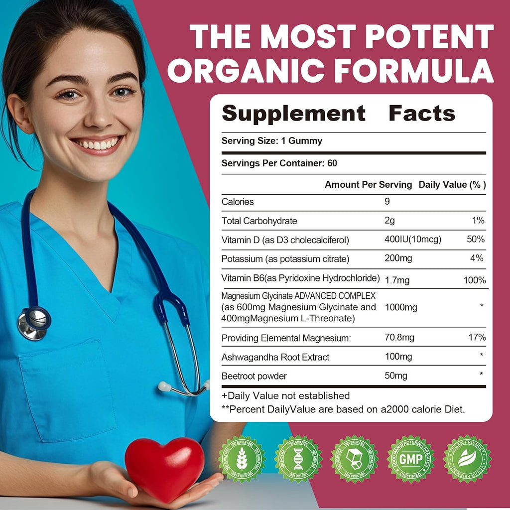 High potency ashwagandha gummies 1000 mg