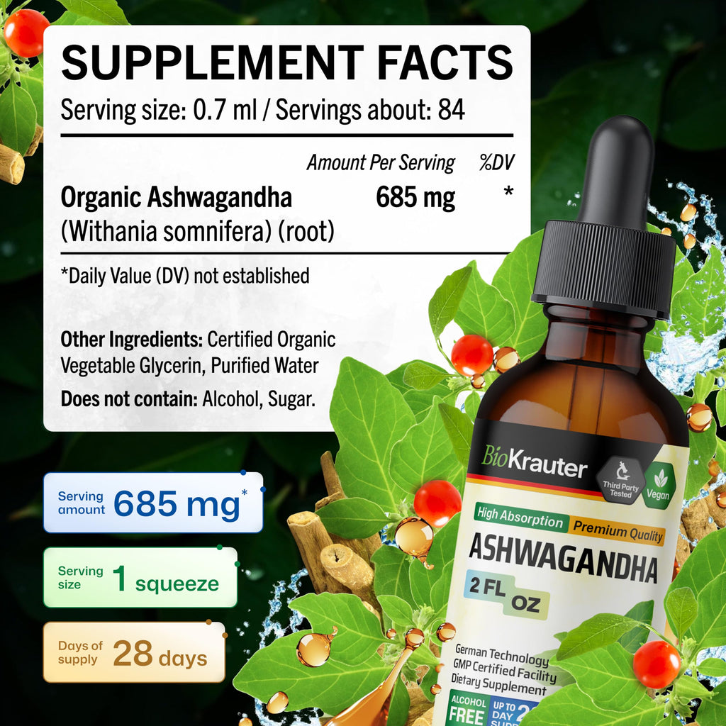 high potency ashwagandha liquid extract