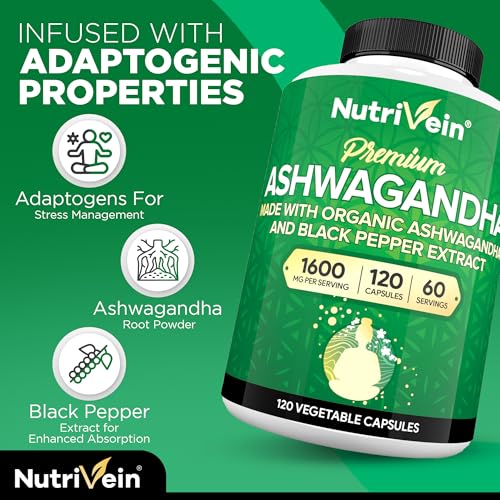 high potency ashwagandha with black pepper