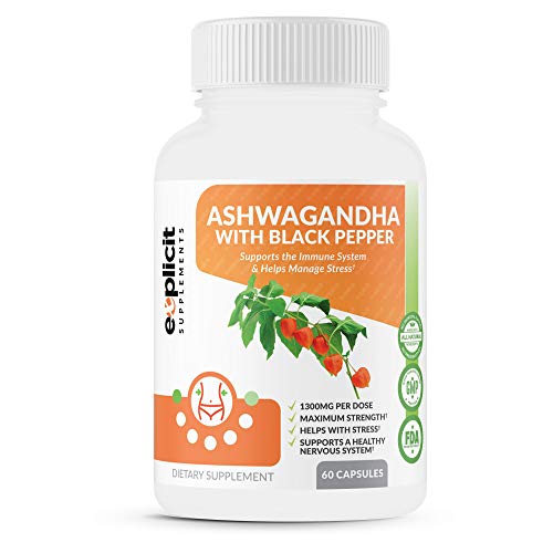 high potency ashwagandha with black pepper