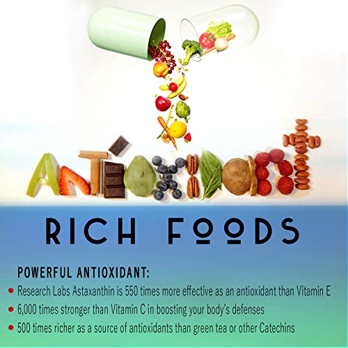 High potency Astaxanthin 12 mg capsules