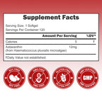 High potency Astaxanthin 12 mg capsules