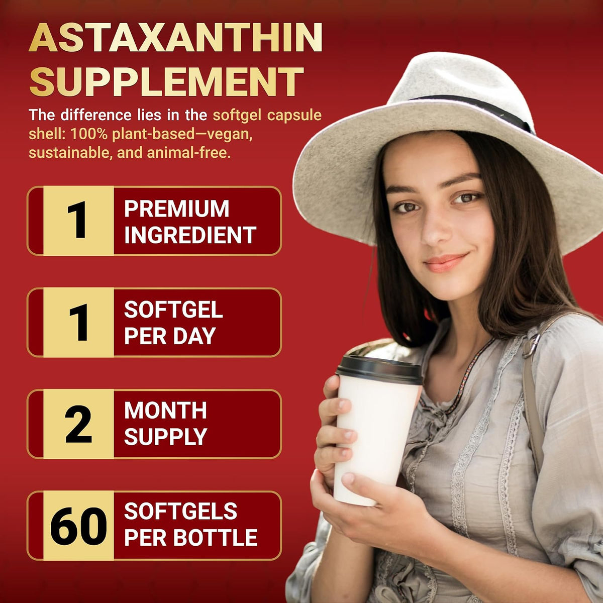 High potency Astaxanthin for athletes