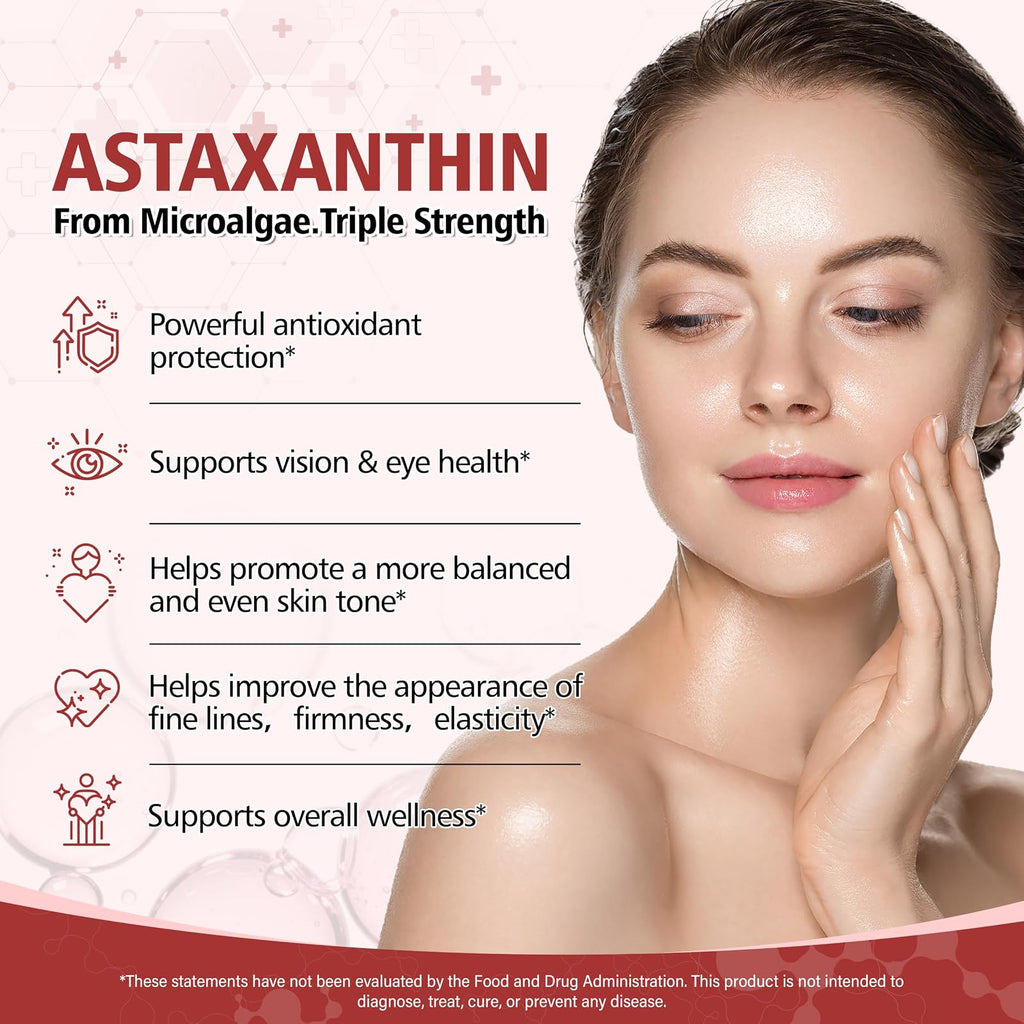 High potency Astaxanthin for eye support