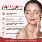 High potency Astaxanthin for eye support