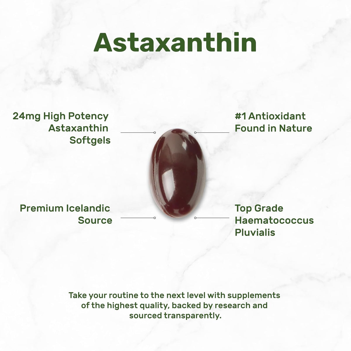 high potency Astaxanthin for wellness