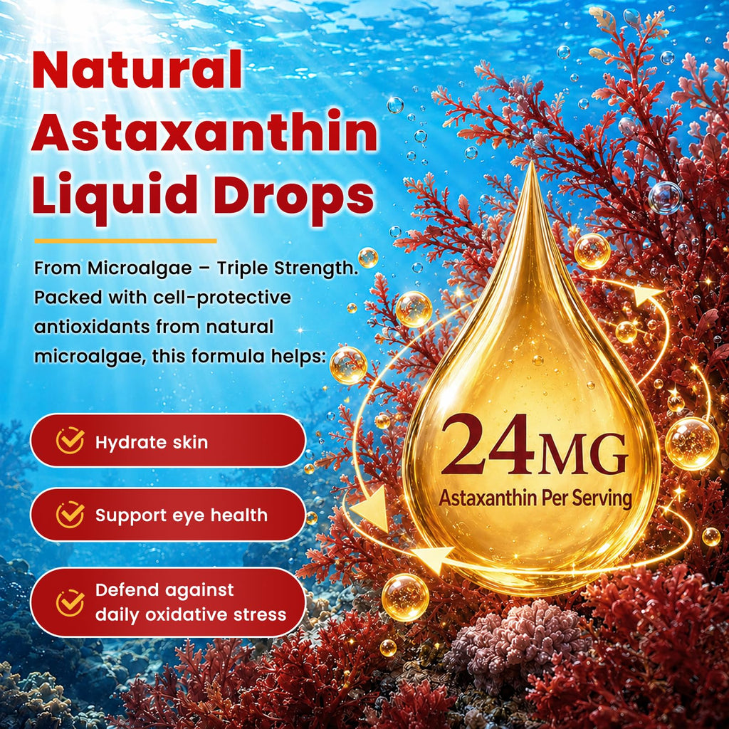 High potency Astaxanthin liquid formula