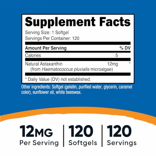 high potency Astaxanthin softgels