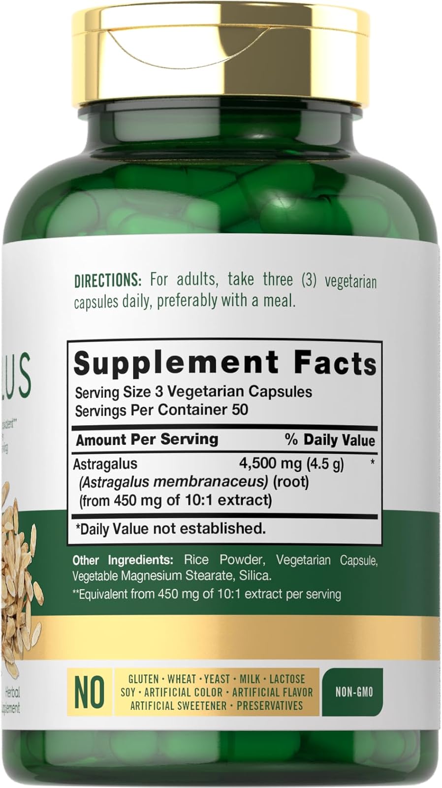 high potency astragalus root supplement