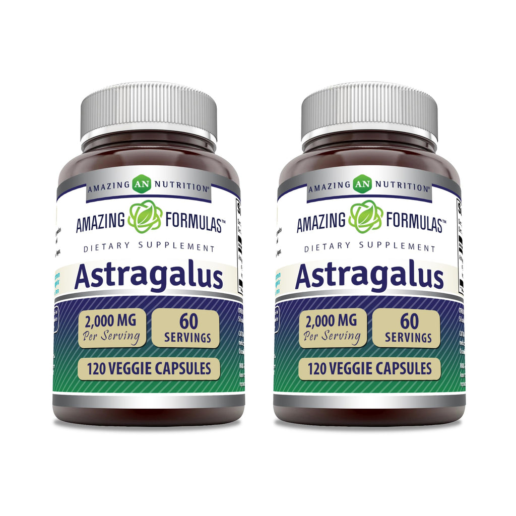 high potency astragalus supplement capsules