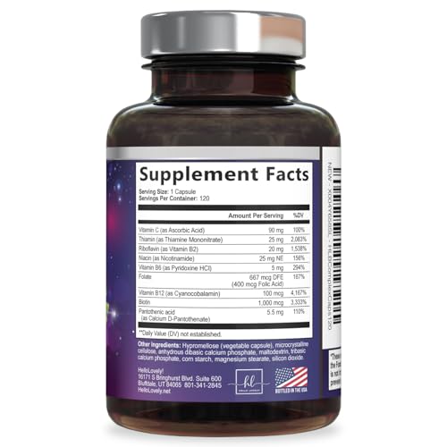 High potency B Complex for vitality