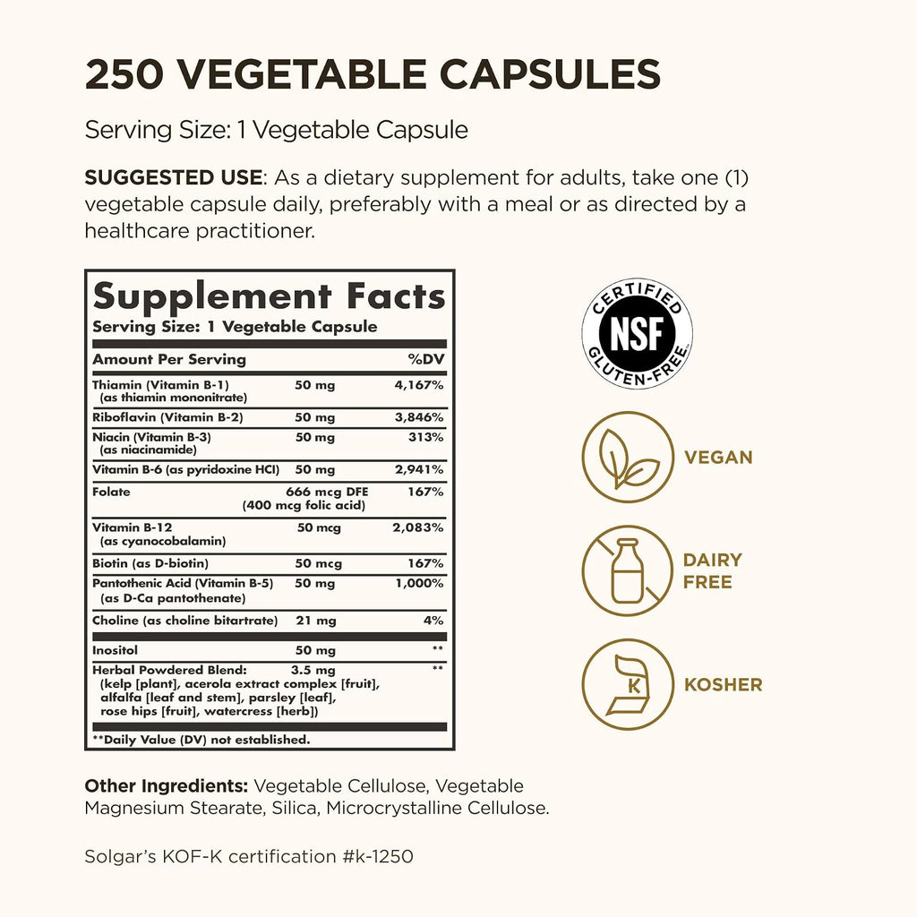 high potency b complex supplement