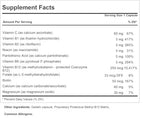 high potency B-Complex vitamins