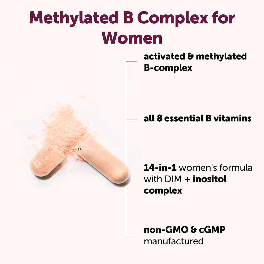 High potency B vitamins for energy