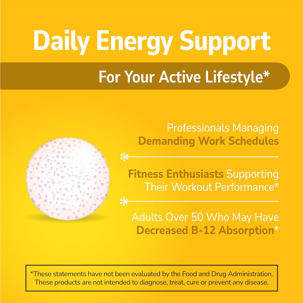high potency B12 2500 mcg