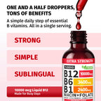 High potency B12 drops 10000 mcg
